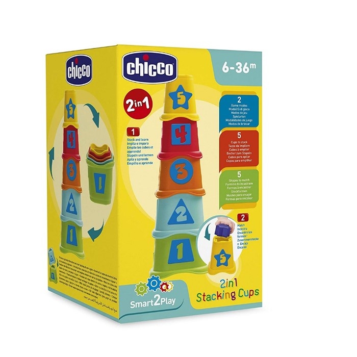 Chicco 2-in-1 Stacking Cups – Mamaholics